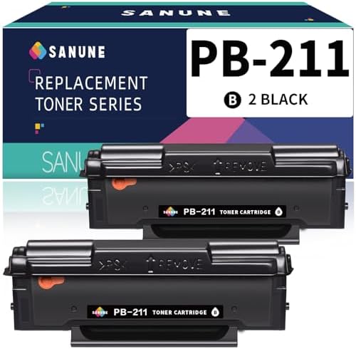 Amazon.com: SANUNE PB-211 Toner Cartridges Replacement for Pantum PB211 ...