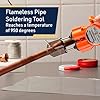 PipeMaster Professional Copper Pipe Soldering Tool | No Open Flame | Perfect for Tight Spaces ...
