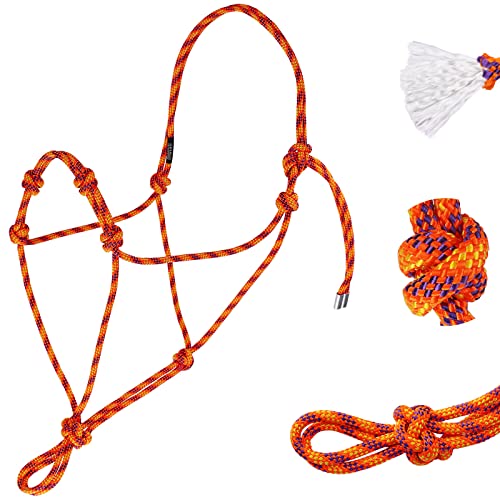 Snapklik.com : Harrison Howard Rope Halters For Horses Super Sturdy ...