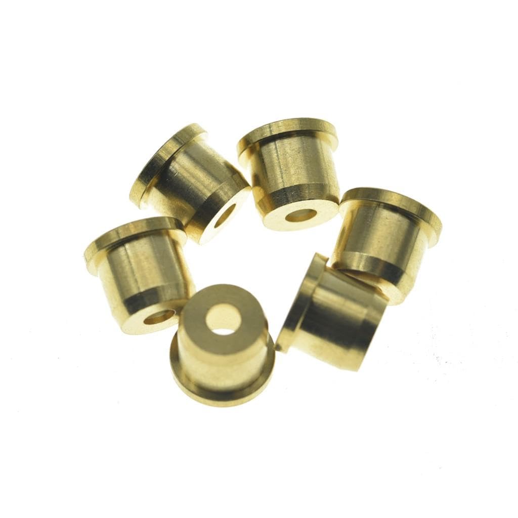 Snapklik.com : Set Of 6 String Through Body String Ferrules 5/16 ...