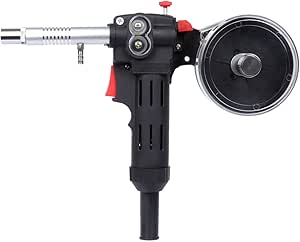 MIG Spool Gun Push Pull Feeder Aluminum Steel Welding Torch Body 180A without Cable - Amazon.com