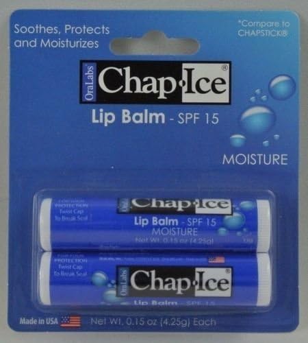 Amazon.com : Chap-Ice SPF 4 Premium Lip Balm, Original , 3 pack : Lip ...