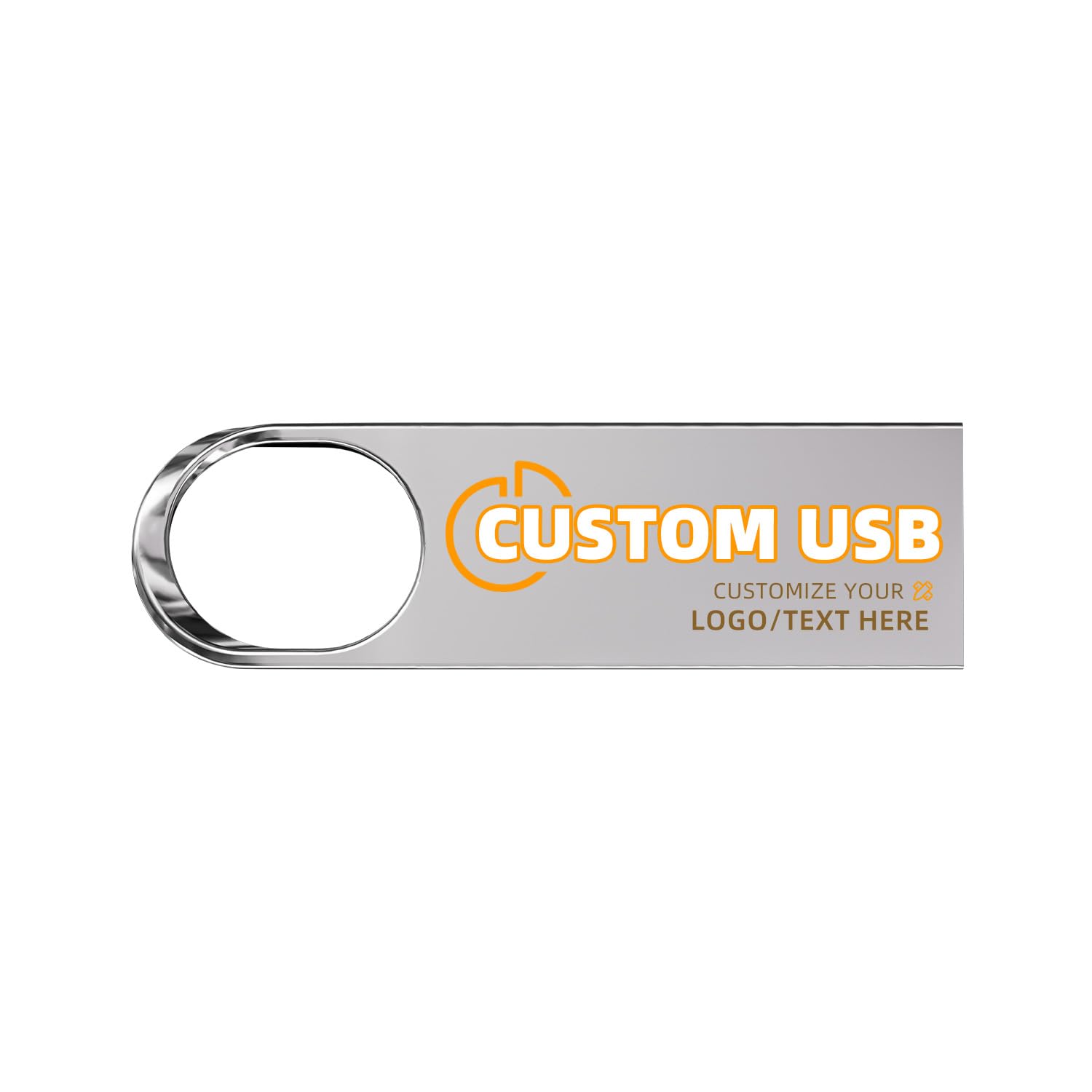 Amazon.com: Custom Personalized USB Flash Drive 128GB/256GB, USB 2.0 ...