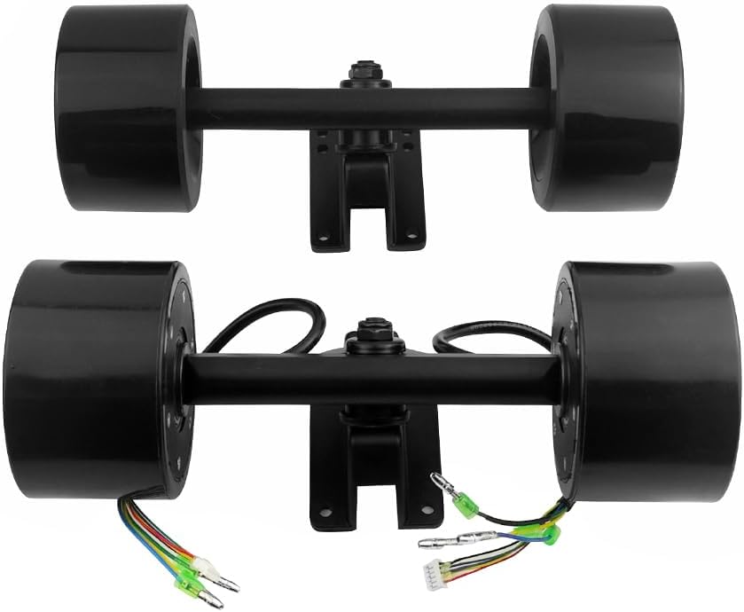 Amazon.com : L-faster Longboard Hub Motor Kit Skateboard Brushless ...