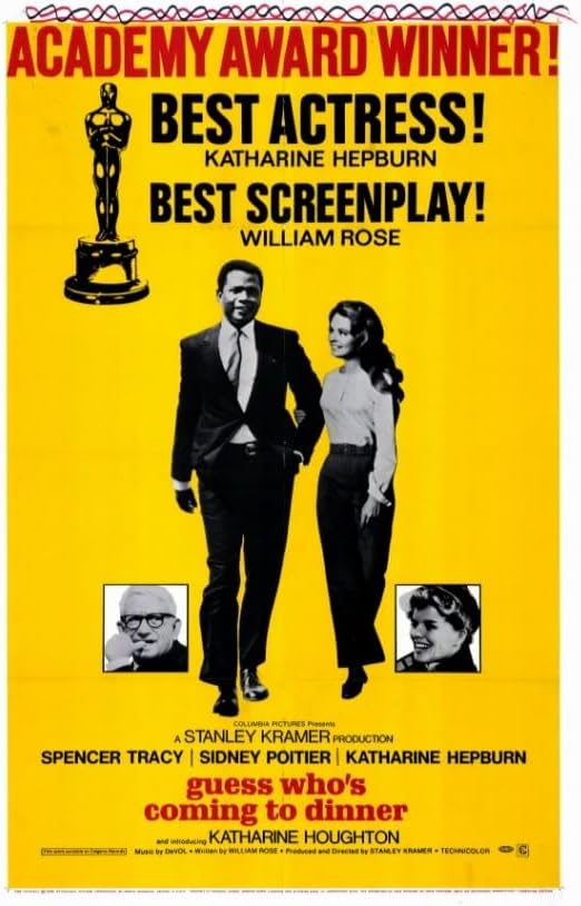 Amazon.com: Guess Who's Coming to Dinner Movie Poster Print (27 x 40 ...