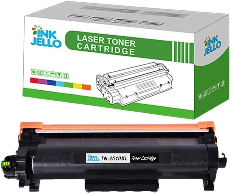 Inkjello TN-2510XL Toner Cartridge Compatible With Brother DCP-L2620DW ...