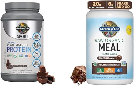 Amazon.com: Garden of Life Organic Vegan Sport Protein Powder ...