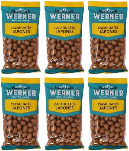 Amazon.com : Werner Cacahuates Japoneses Mexicanos – Mexican Japanese ...