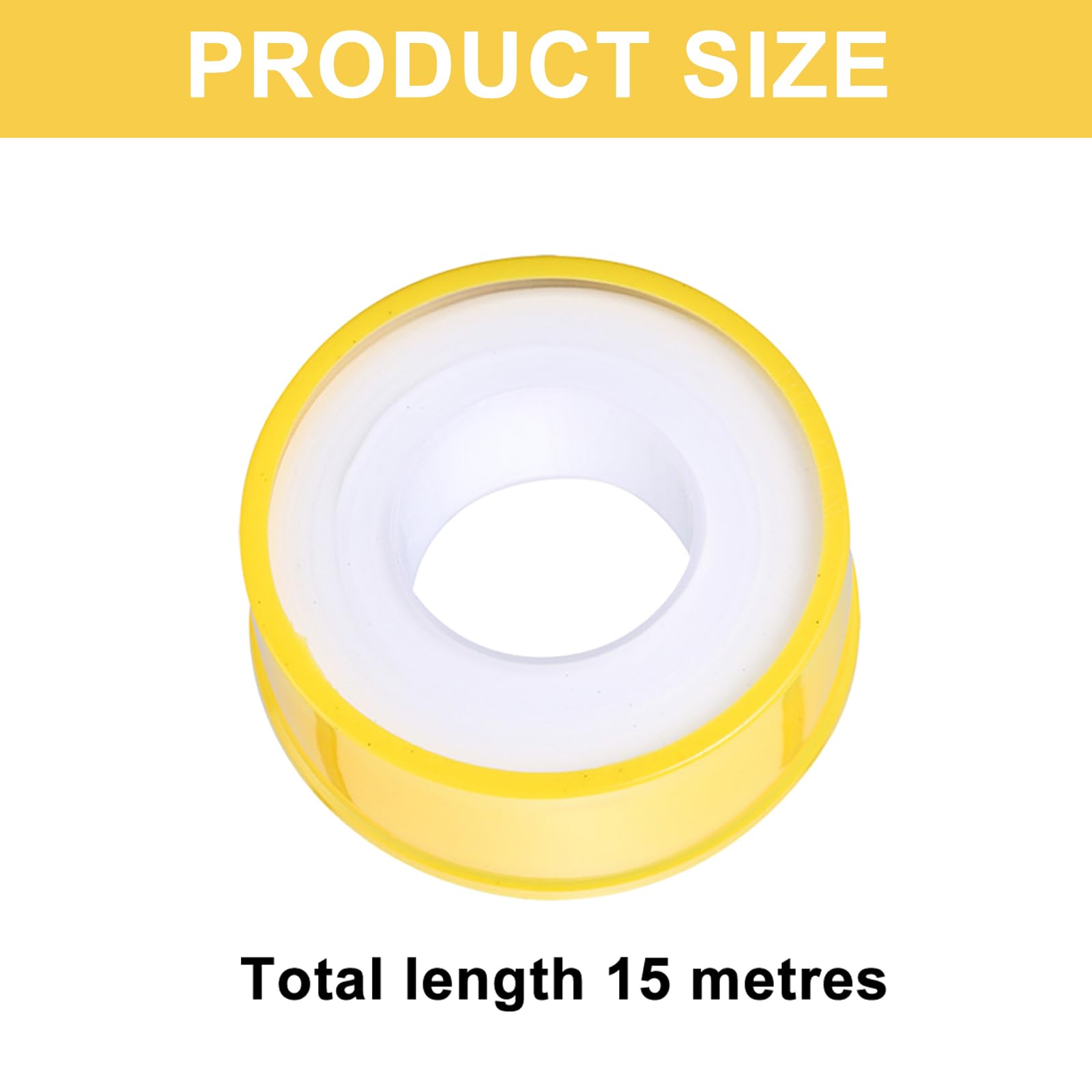 Plumbers Mait PTFE THREAD SEAL TAPE TEFLON TAPE PUTIH TAPE PAIP ...