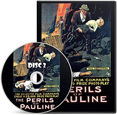 The Perils of Pauline (1914) Complete Movie Serial Cliffhanger (2 x DVD ...