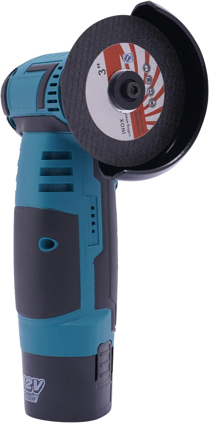 Mini Angle Grinder 12 V Handheld Portable Electric Grinder Brushless ...