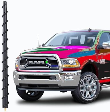Amazon.com: Taygeelery 13 Inch Rubber Short Antenna for Dodge RAM 1500 ...