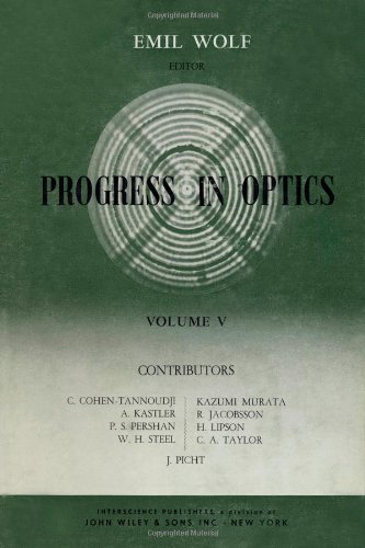 Progress in Optics, Vol. 5: Emil Wolf: 9780444533371: Amazon.com: Books