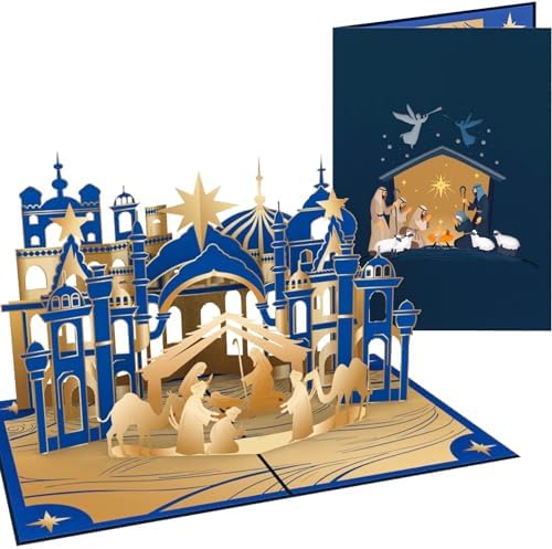 Amazon.com : Christmas Card, Snowflakes Card, Happy Holiday Card, Gifts ...