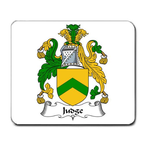 Judge Family Crest Coat of Arms Mouse Pad: Amazon.com: Office Products