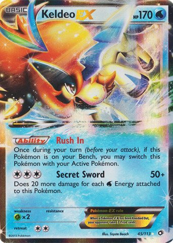 Pokemon Legendary Keldeo