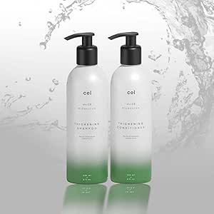 Cel Microstem Natural Hair Thickening Shampoo & Conditioner Set – Stem ...