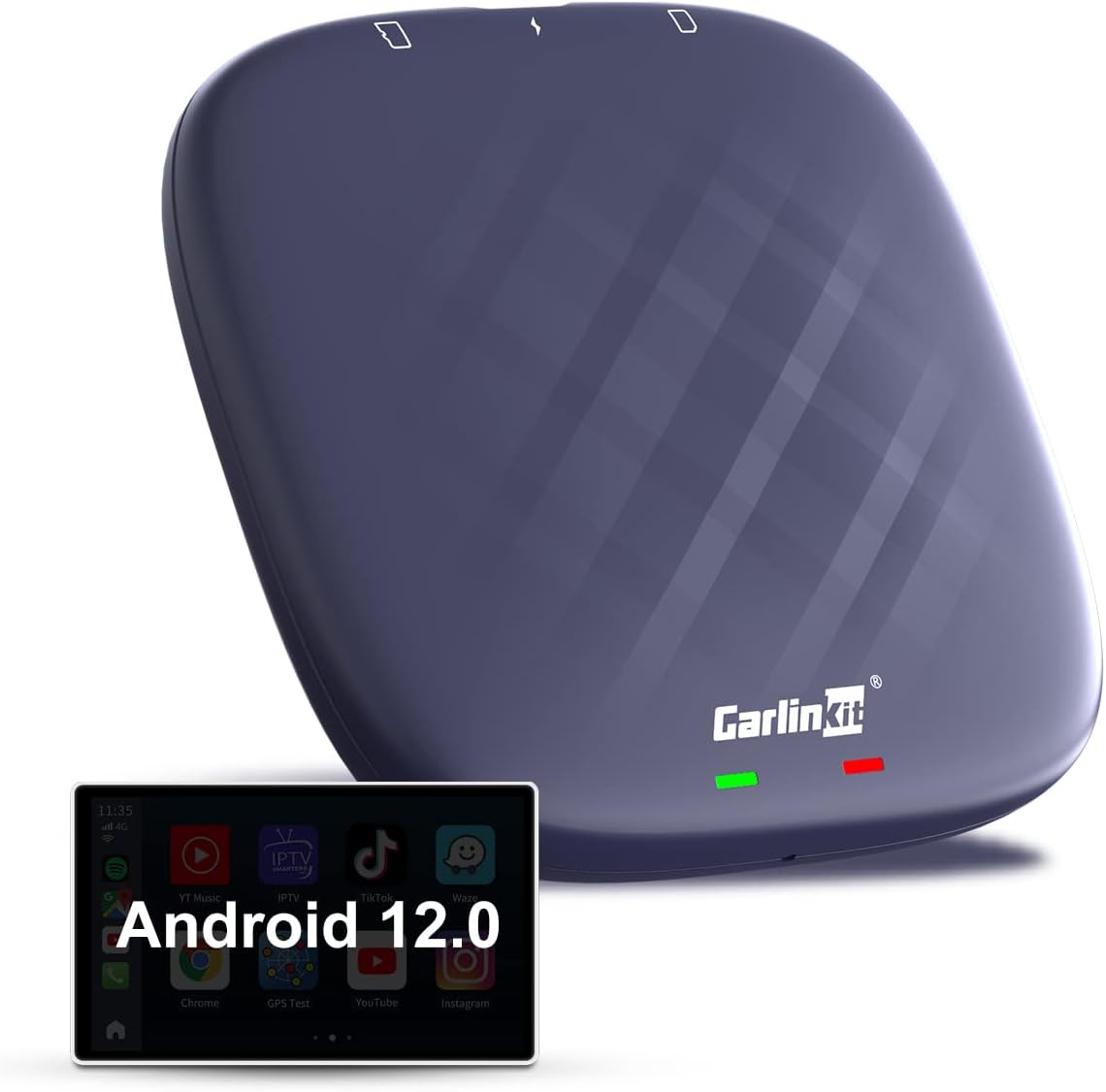 Amazon.com: Carlinkit CarPlay Ai Box Plus Android 12.0, 4+64GB, Newest ...