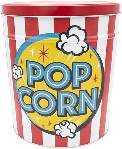 Amazon.com: Uncle Bob's Popcorn 3 1/2 Gallon Tin