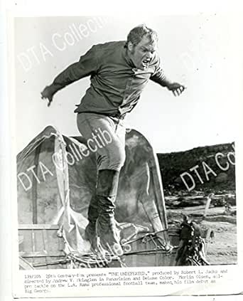 MOVIE PHOTO: THE UNDEFEATED-8X10-PROMO STILL-WESTERN-MERLIN OLSEN-VG/FN ...