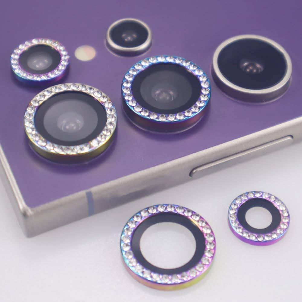 Amazon.com: BONVAN for Samsung Galaxy S24 Ultra Camera Lens Protector ...