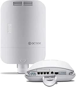 Octide Interruptor PoE resistente a la intemperie para exteriores, con ...