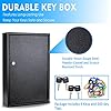 Amazon.com: UMEKEN Key Box Wall Mount 200 Position Metal Valet Car Key ...