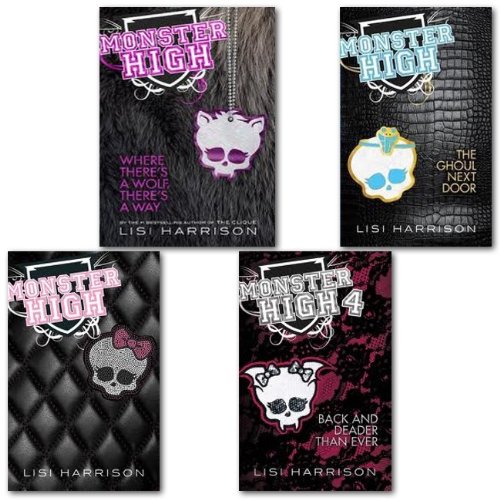 Lisi Harrison Monster High collection 4 books set.(moster high series ...