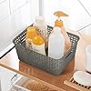 Amazon.com: Rinboat Mixed Color Rectangle Storage Baskets, Plastic ...