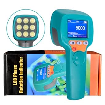 Digital Stroboscope Strobe Tachometer Rechargeable LED Flash Strobe ...