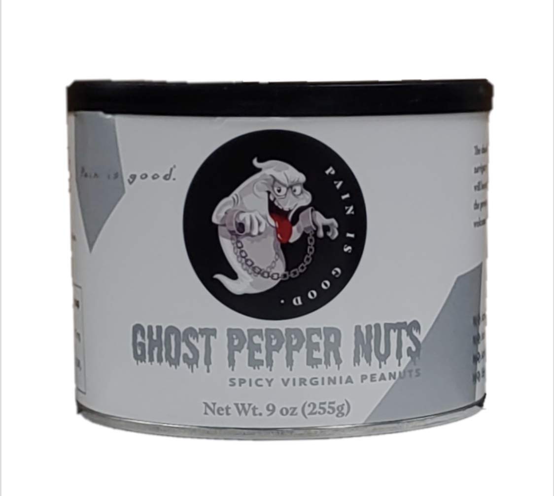 Amazon.com : Pain is Good - Ghost Pepper Nuts - 9oz - Made in USA - New ...