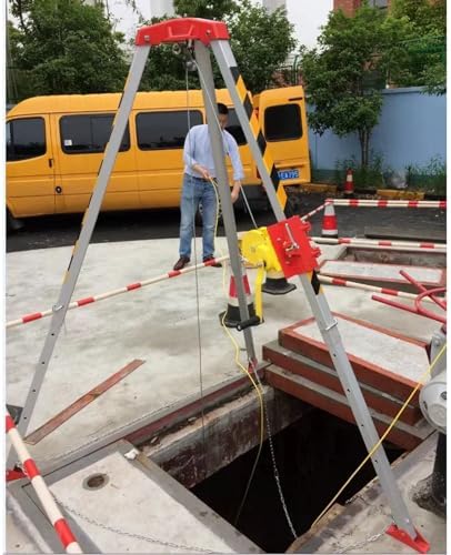 Portable Industrial Safety Rescue Tripod for Confined Spaces AntiFall ...