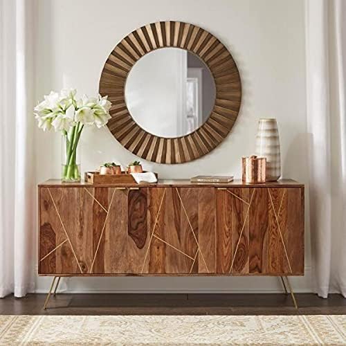 Kamal Brothers Wooden Sideboard Cabinet for Living Room | Solid ...