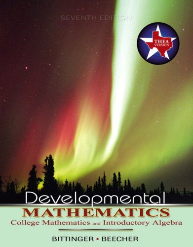 Amazon.com: Developmental Mathematics THEA Value Pack (includes MathXL ...