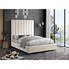 Amazon.com: Meridian Furniture ViaCream-F Via Collection Modern ...