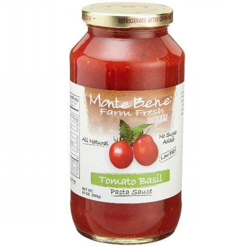 Amazon.com: MONTE BENE Tomato Basil Pasta Sauce, 660 ML