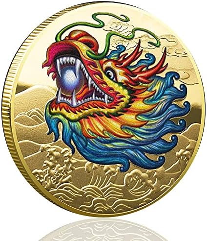 Amazon.com: Chinese Loong Lucky Coin Attract Good Luck and Prosperity ...