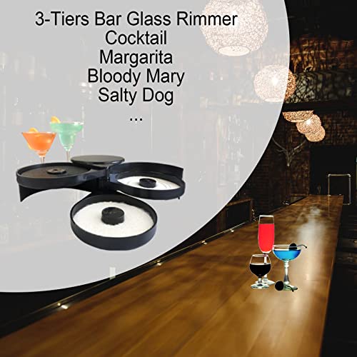 Snapklik.com : 3-Tiers Margarita Salt Rimmer Set,Margarita Rim Sugar ...