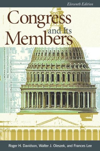 Congress and Its Members (Congress and Its Members): Davidson R ...