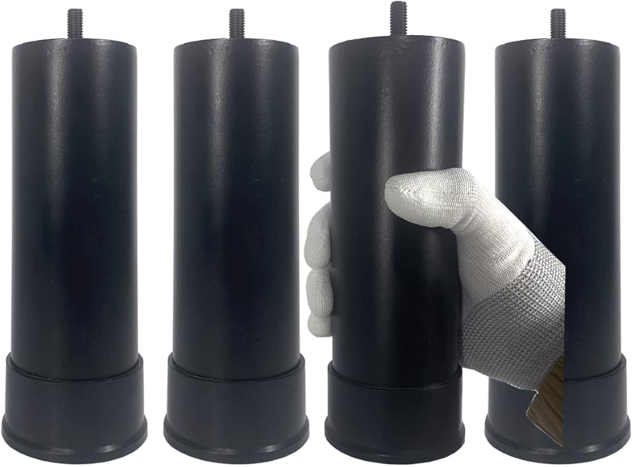 Amazon.com: 7 Inch M8 Threading Bed Frame Legs Replacement for ...