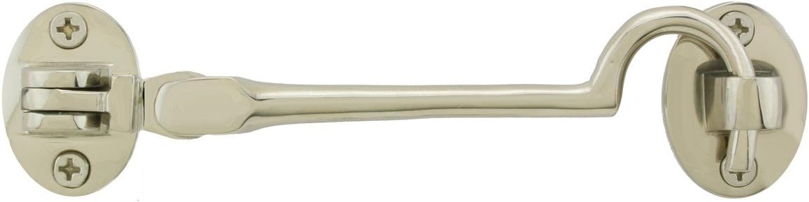 Renovators Supply Nickel Polished Solid Brass Swivel Pivot Style Cabin ...