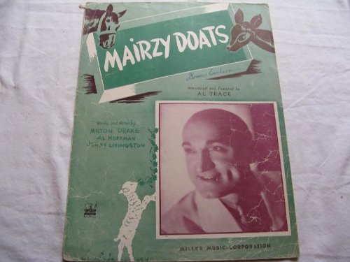 Amazon.com: MAIRZY DOATS AL TRACE 1943 SHEET MUSIC FOLDER 370 SHEET ...