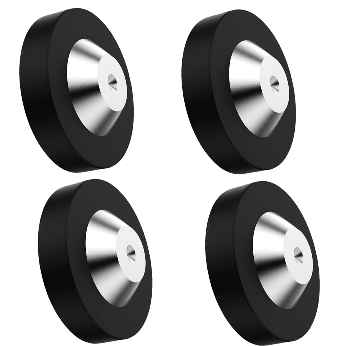 Amazon.com: Tertullus 4 Pcs Speaker Spike Floor Protectors Silver, High ...