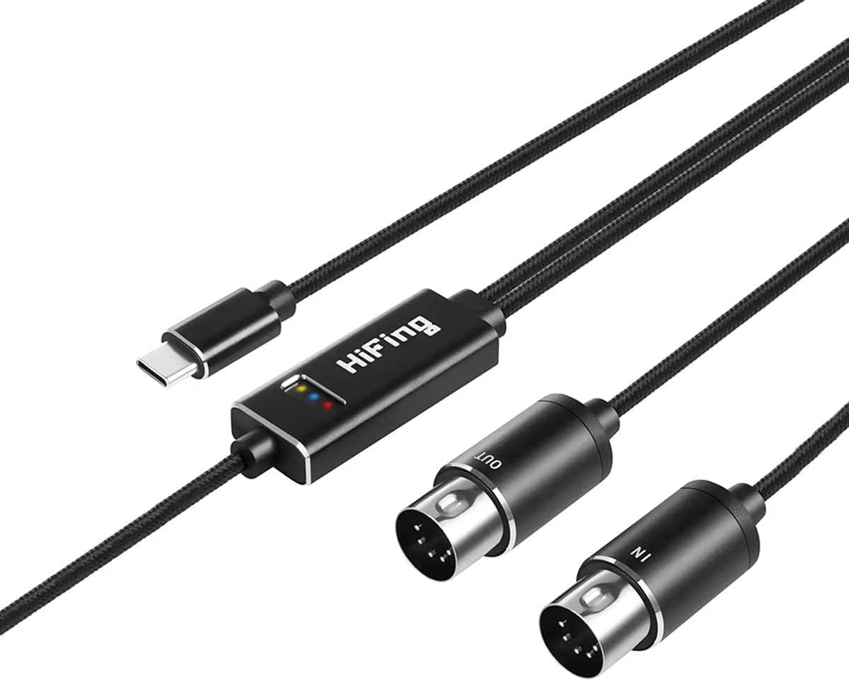 Amazon.com: Cable Matters 2-Pack 5 Pin DIN MIDI Coupler Gender Changer ...