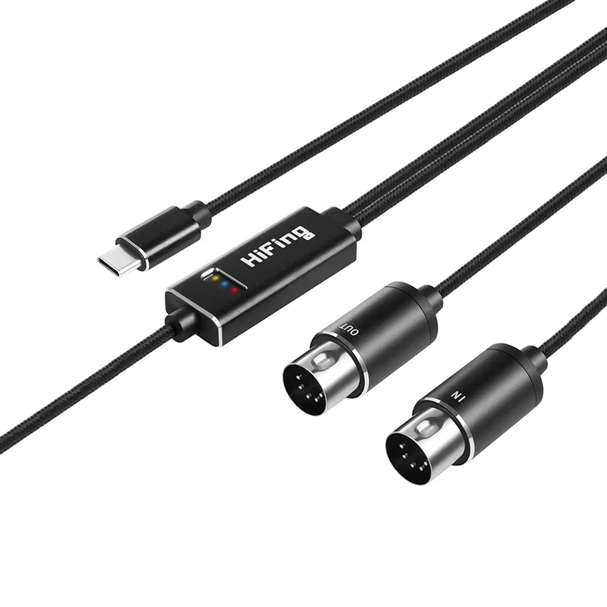 Amazon.com: TENINYU USB Type-C to MIDI Cable Converter 2 in 1 PC to ...