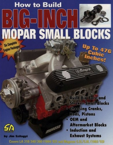 How to Build Big-Inch Mopar Small Blocks: Szilagyi, Jim: 9781932494570 ...