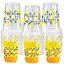 Amazon.com: Capri 50-Pack Blue Tile Yellow 12oz Disposable Plastic Cups ...