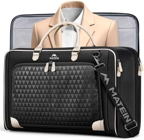 Amazon.com | MATEIN Carry On Garment Bags for Airplanes, Women Travel ...
