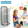 Amazon.com: Joymaney Art Drying Rack for Classrooms and Art Studios ...