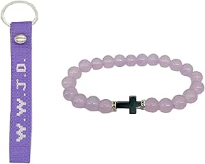 Amazon.com: COLORFUL BLING Christian Cross Gifts, WWJD Bracelets ...